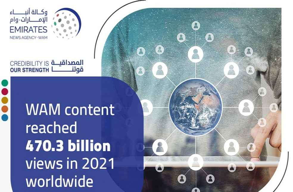 WAM in 2021; The platform excels with 470bn content views - Emirati Times