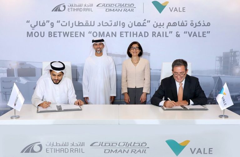 Oman & Etihad Rail Company partners with Vale to transport Sohar Port ...