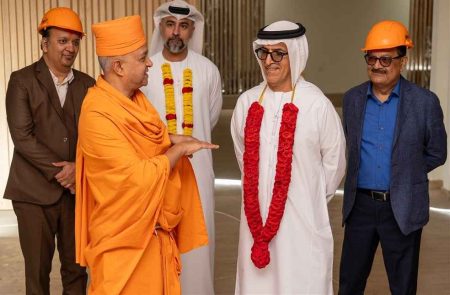 The first Hindu temple in the UAE, opened 1958 at Bur Dubai