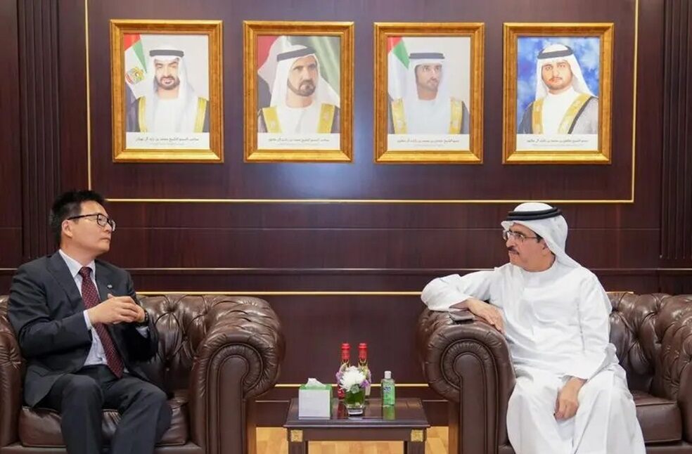 Saeed Mohammed Al Tayer meets Chairman of Shanghai Electric - Emirati Times