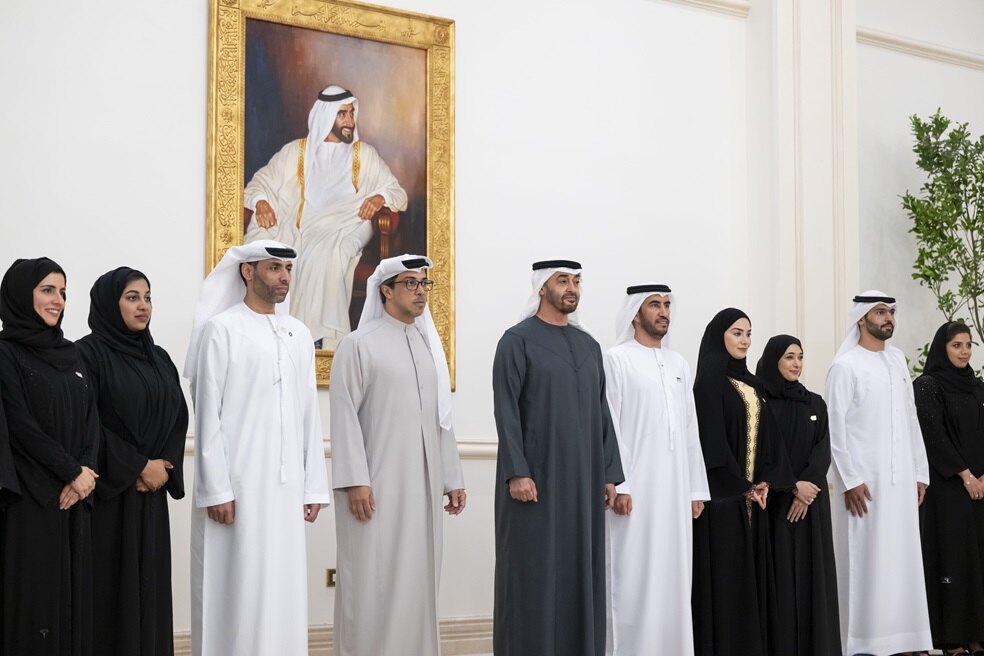Mohammed bin Zayed Al Nahyan welcomes Nafis Award winners | Emirati Times