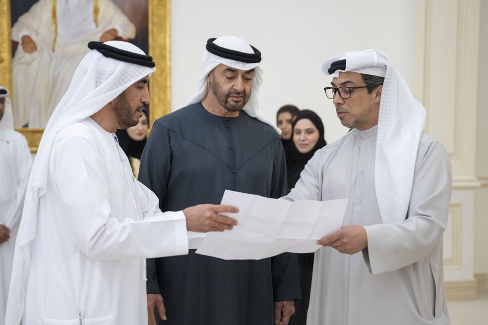 Mohammed bin Zayed Al Nahyan welcomes Nafis Award winners | Emirati Times