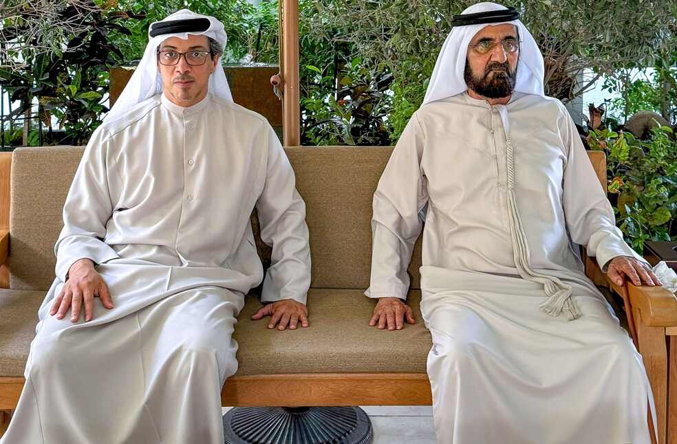 Mohammed bin Rashid meets with Mansour bin Zayed Al Nahyan - Emirati Times