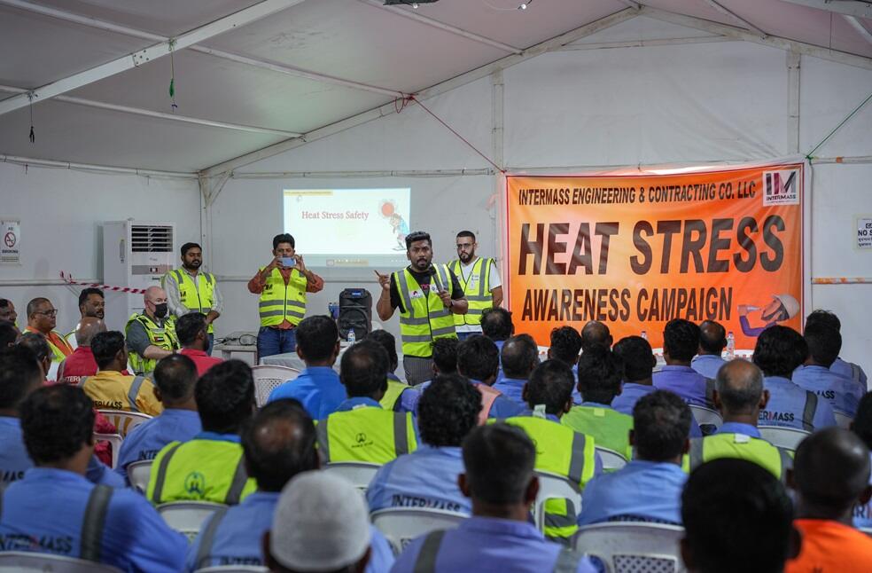 Heat stress awareness week reaches over 500 workers - Emirati Times