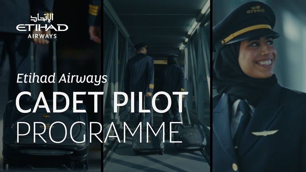 Join the UAE National Cadet Pilot Program; Registration now open at Etihad