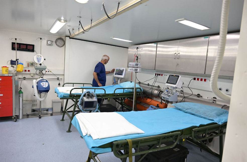 UAE Floating Hospital performs surgeries for Palestinians