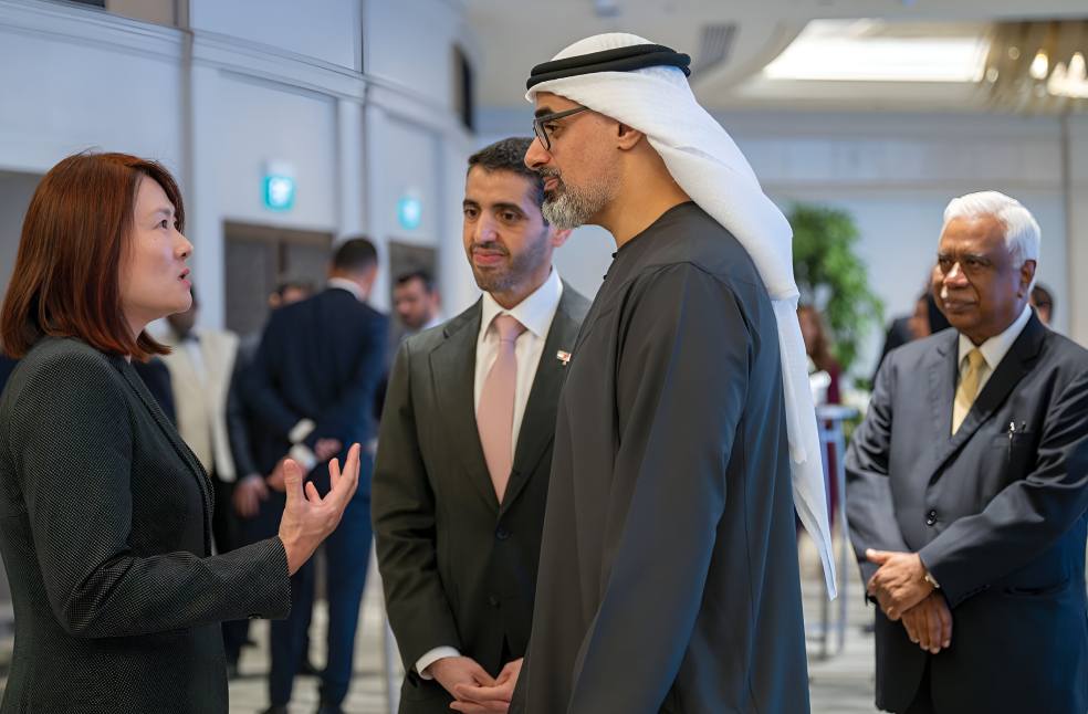 Crown Prince of Abu Dhabi join Business Council networking event