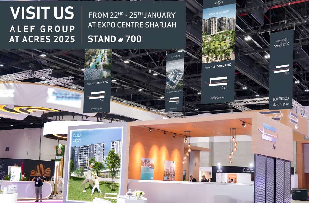 Alef Group unveils Al Mamsha Hamsa at ACRES 2025 in Sharjah - Emirati Times