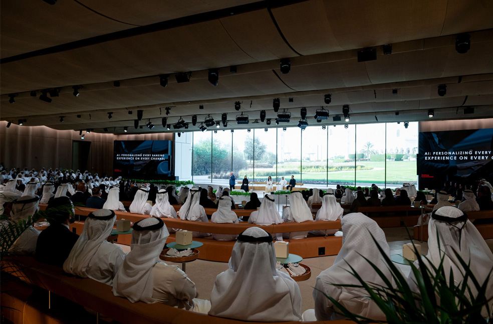 Sheikh Khaled attends Majlis Mohamed bin Zayed Session