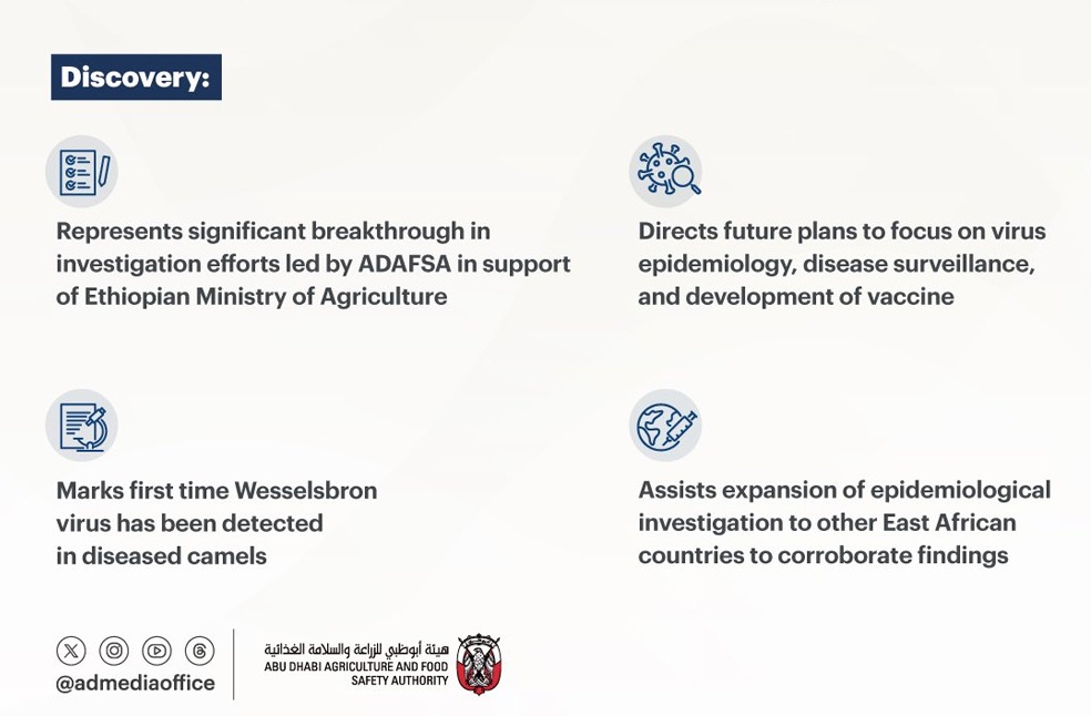 ADAFSA finds Wesselsbron Virus linked to Camel death in Ethiopia