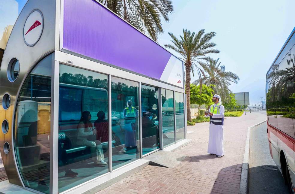 AC bus shelters ready to beat the heat: Dubai RTA confirms - Emirati Times