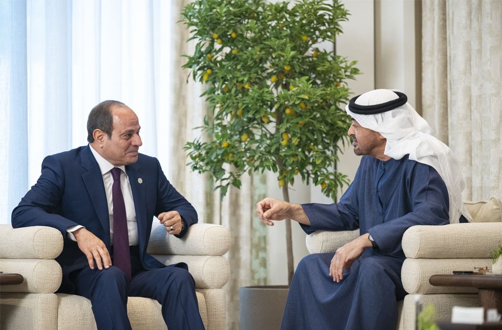 UAE, Egypt Presidents strengthen fraternal ties and cooperation ...