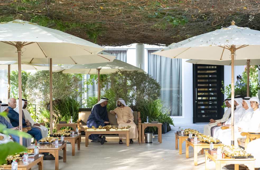 UAE leadership unites to discuss national progress