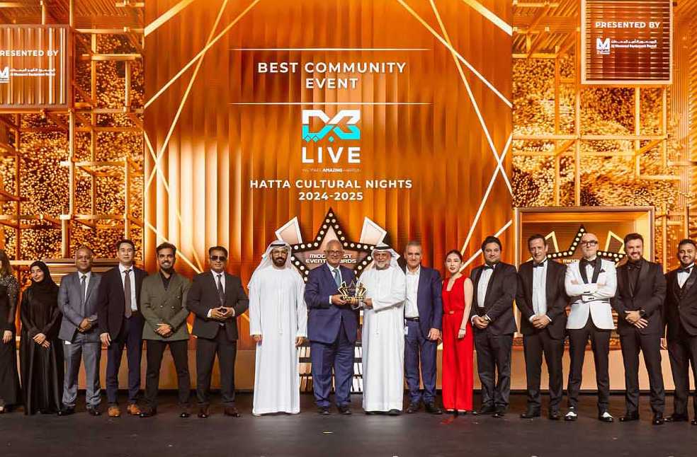DXB LIVE wins three honors at Middle East Event Awards 2025 - Emirati Times