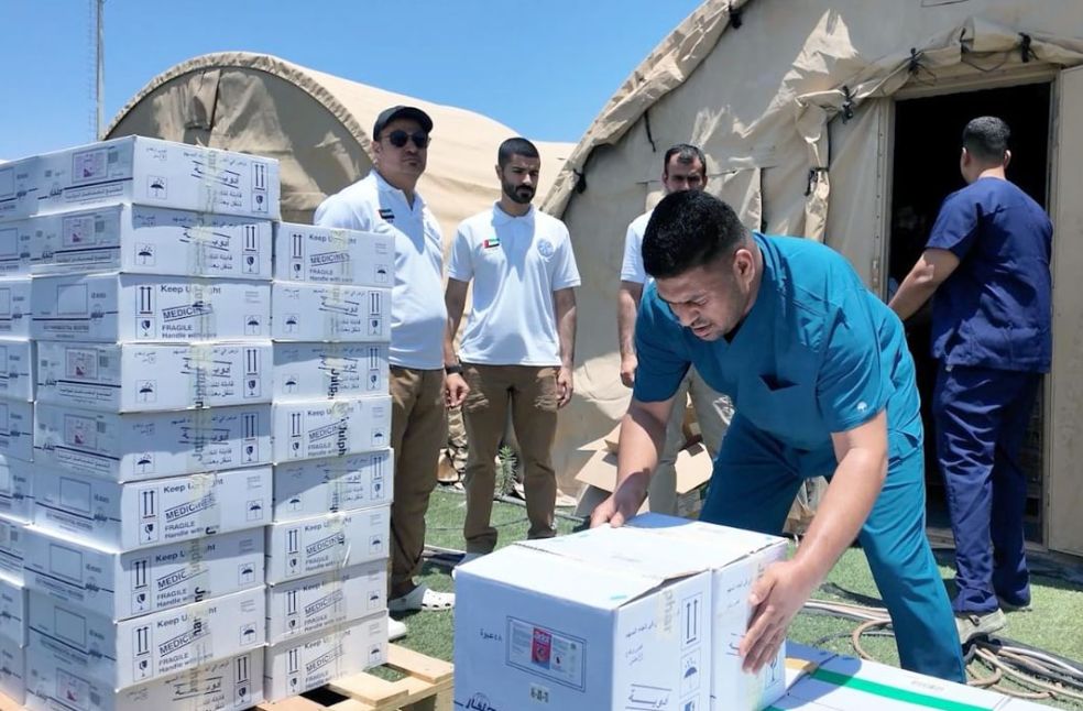 UAE delivers Gaza medical aid under WHO-backed operation