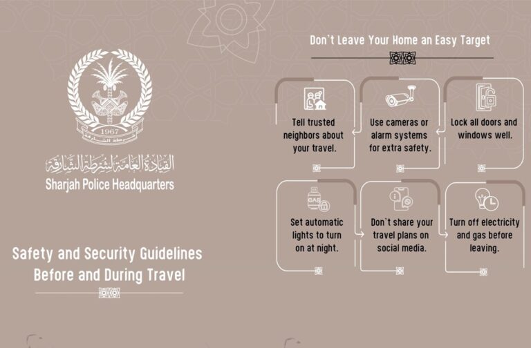 Sharjah Police rolls out holiday travel safety campaign - Emirati Times
