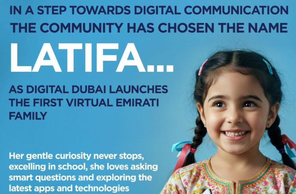 Digital Dubai reveals members of its Virtual Emirati Family