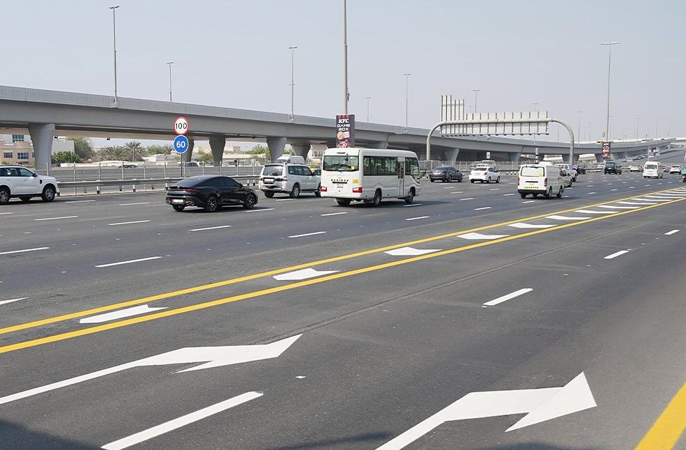 Sheikh Zayed Road expansion boosts traffic near Umm Al Sheif