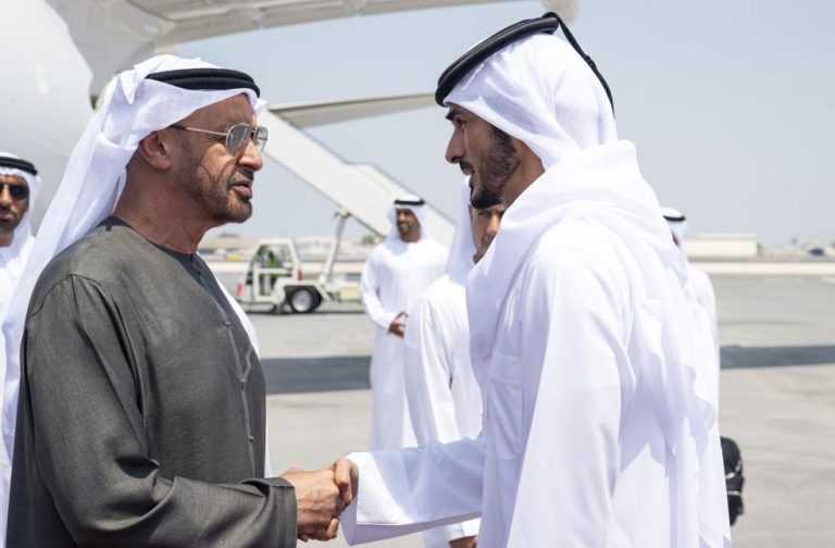 UAE President in Doha: Solidarity with Qatar