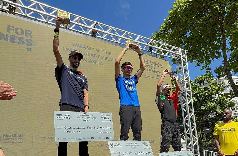 Rio edition of Zayed Charity Run ends with 3,000+ runners - Emirati Times