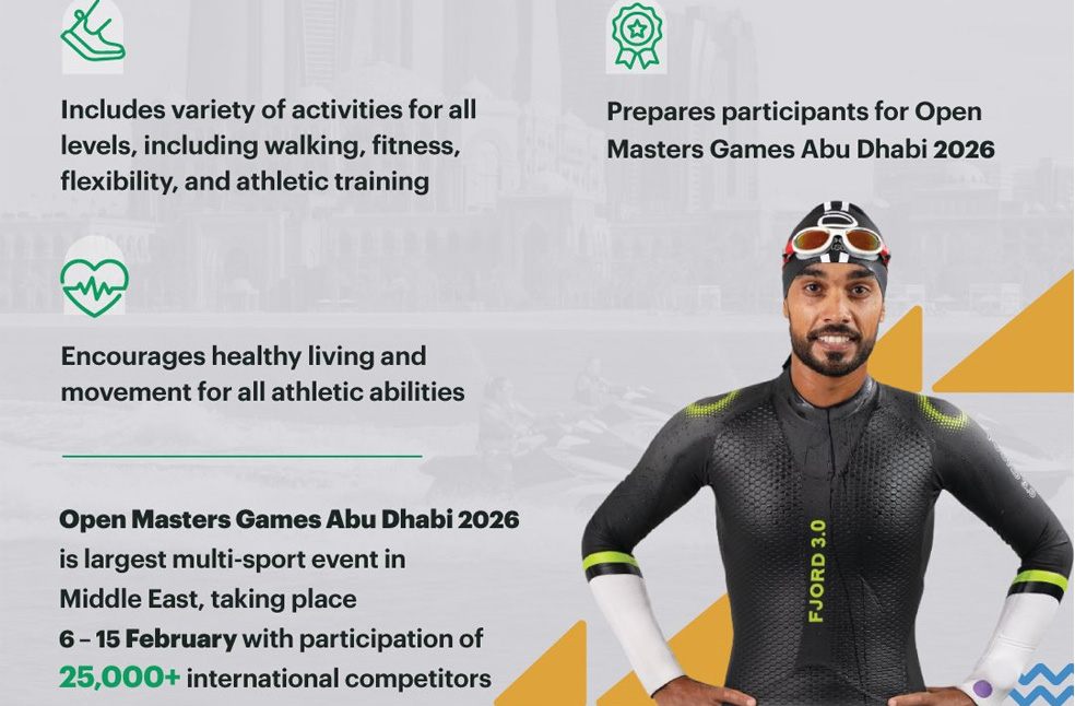 Open Masters Games Blueprint Training Program launched - Emirati Times