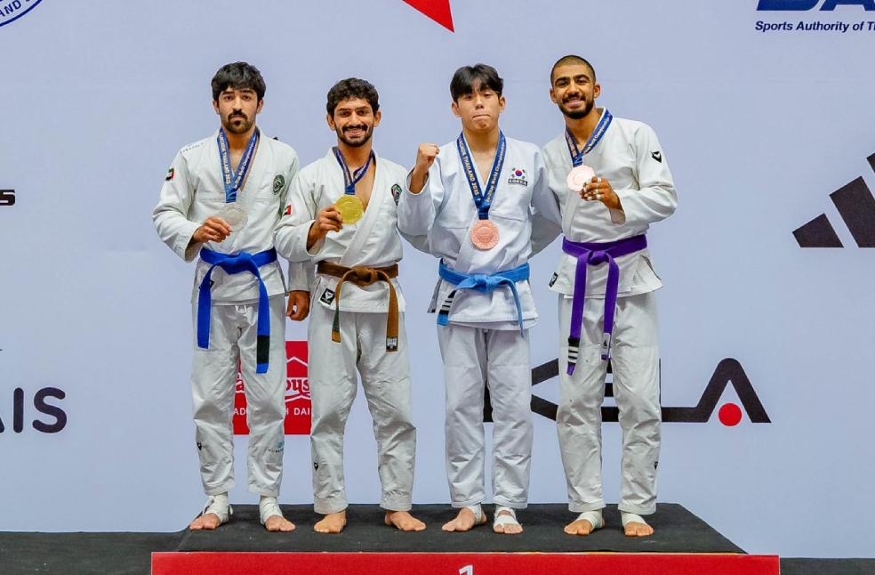 UAE jiu-jitsu team wins seven medals at U21 world event