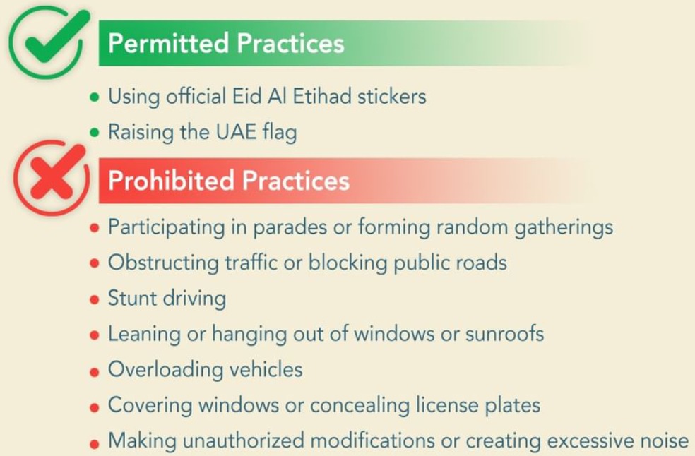 MOI issues regulations for 54th National Day celebrations - Emirati Times