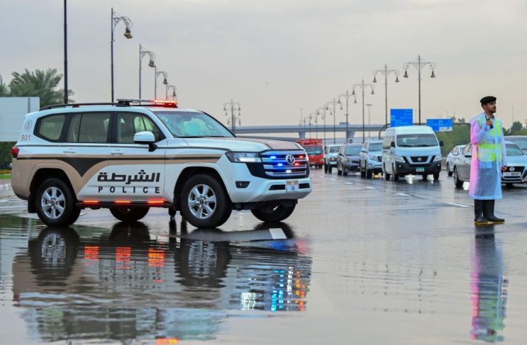 Sharjah Police confirm smooth handling of weather conditions