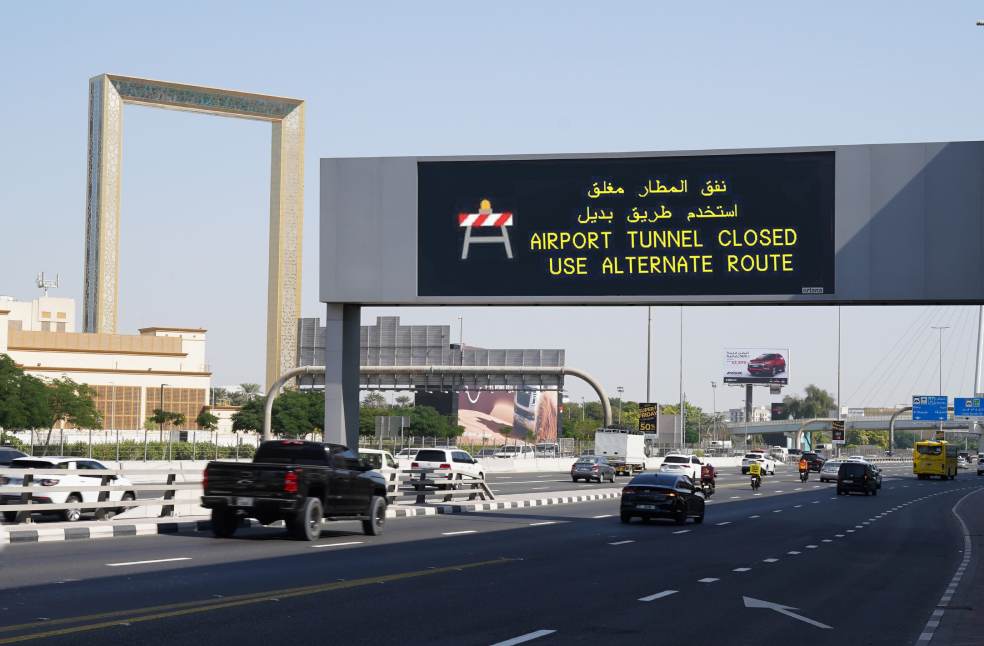 RTA dynamic message signs reduce travel times across Dubai