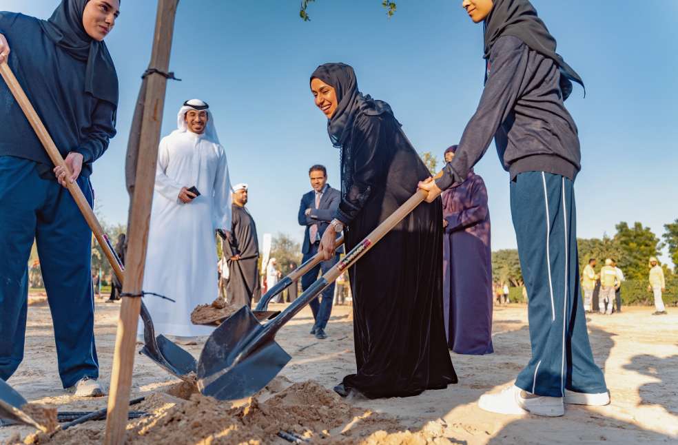 Dubai tree planting initiative expands green spaces citywide