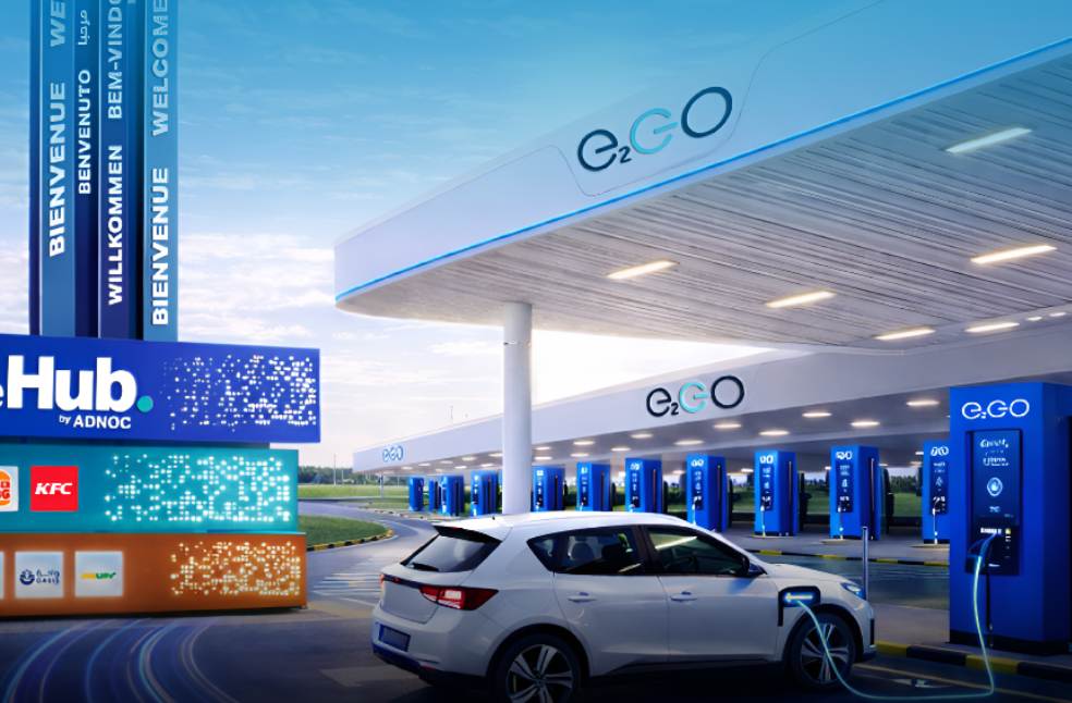 ADNOC Distribution launches superfast EV charging hub