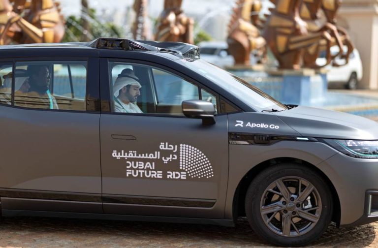 Dubai launches driverless taxi service with RT6 vehicles