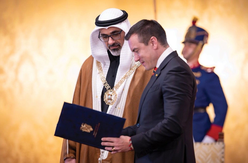 Sheikh Khaled receives Ecuador’s 'National Order of Merit' - Emirati Times
