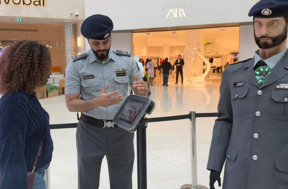 Abu Dhabi Police roll out smart robots for road safety drive